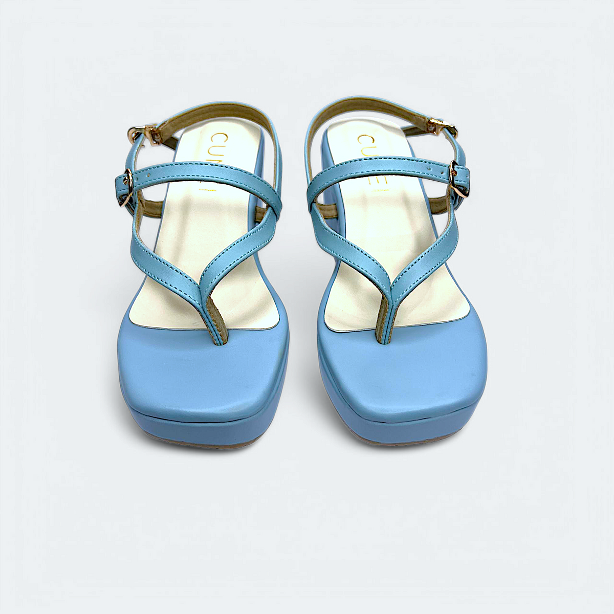 Delicate Blue Wedges Cunei India